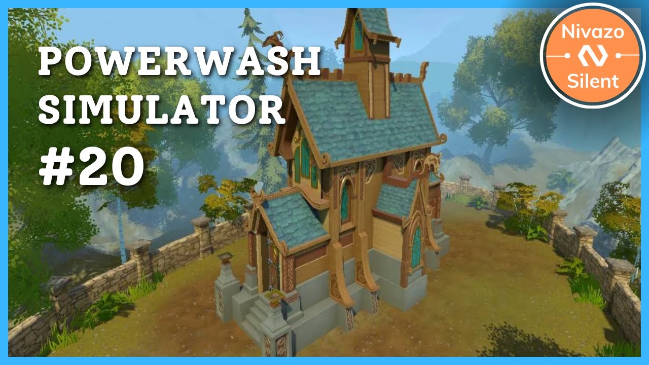 The Temple Needed a Power Wash! // PowerWash Simulator Ep. 20 // [No ...