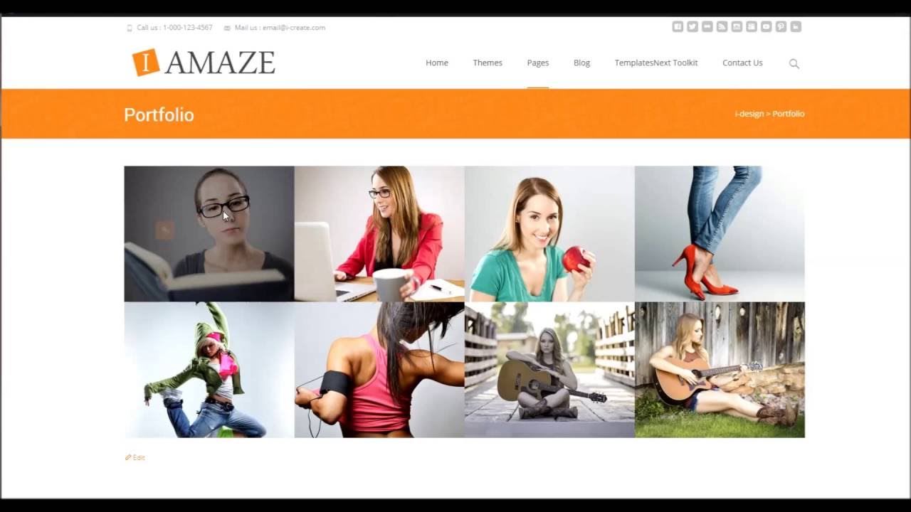 Creating Portfolio Section With TemplatesNextToolkit - YouTube