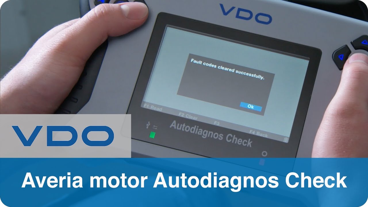 Avería motor Autodiagnos Check | VDO Autodiagnos Check - YouTube