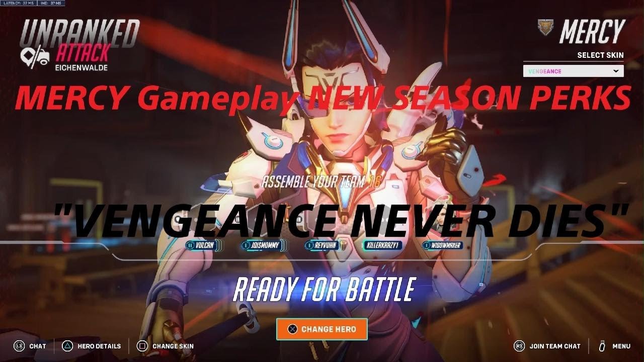 Overwatch 2- New Season PERKS And MERCY Gameplay - YouTube