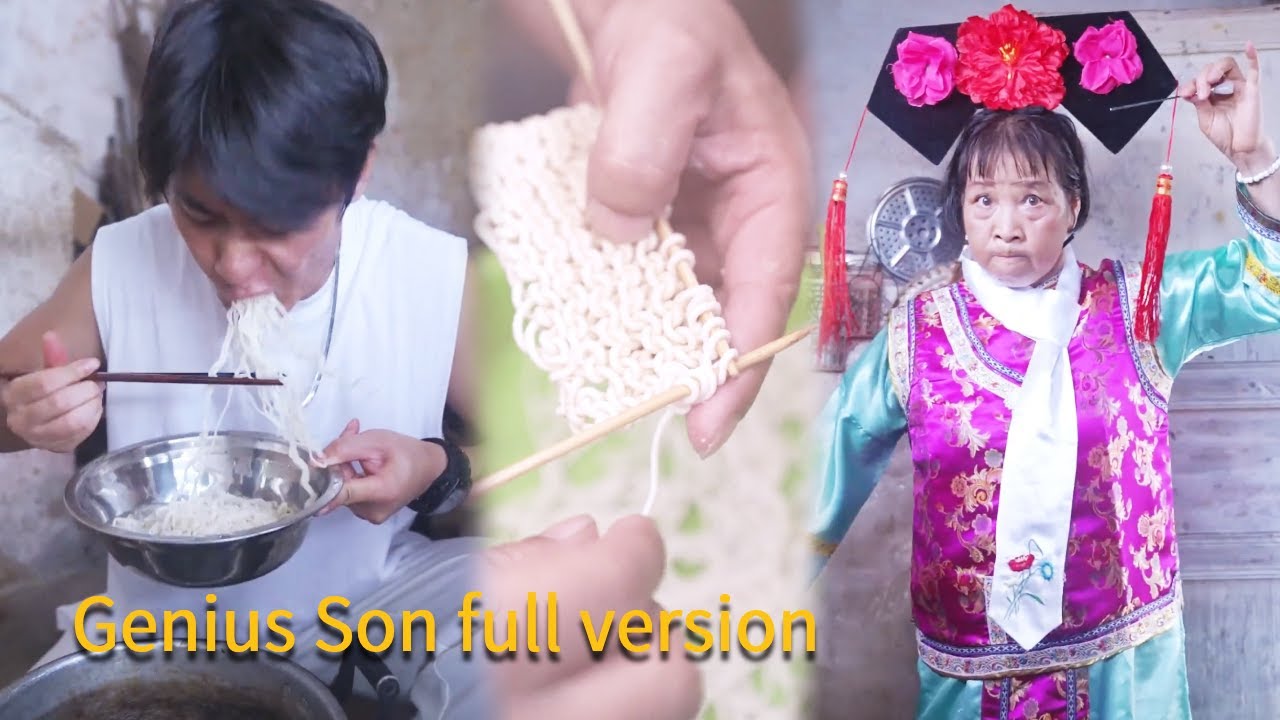 Brother Gui stole Rong Mama's instant noodles and faked it with eggs ...