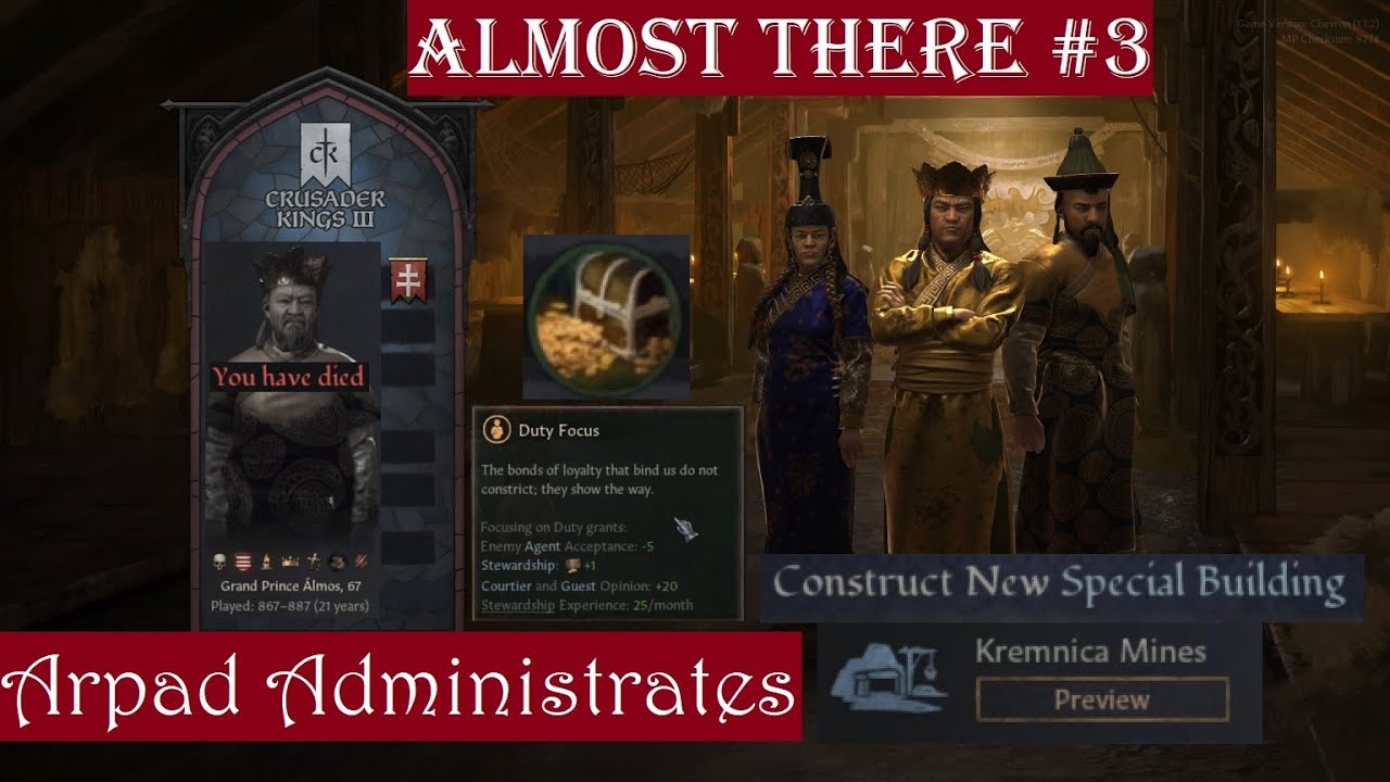 #3 Arpad Administrates - Almost There (Hungary) - CK3 AAR Crusader ...