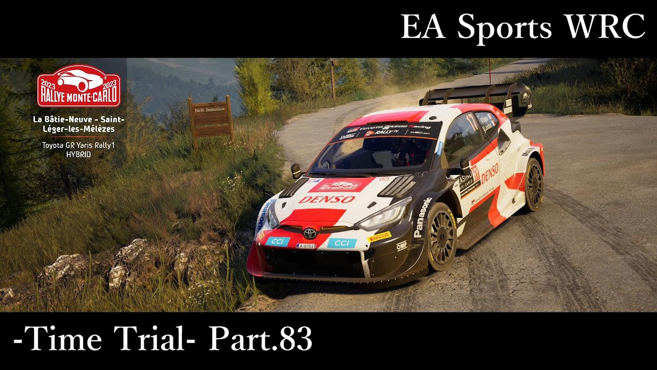 #83【EA Sports WRC Time Trial】Rallye Monte-Carlo - All Stages【くらら -プレイ動画 ...