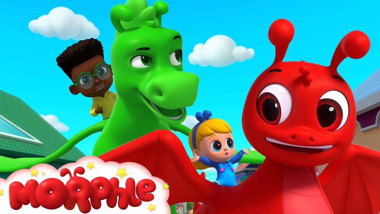 Morphle and Friends Play a Game of DINOSAUR TAG! | @MorphleKidsCartoons ...