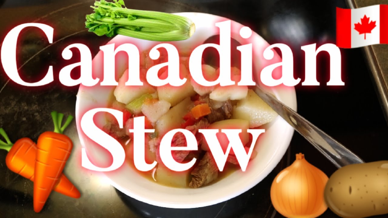 my simple Canadian stew - YouTube
