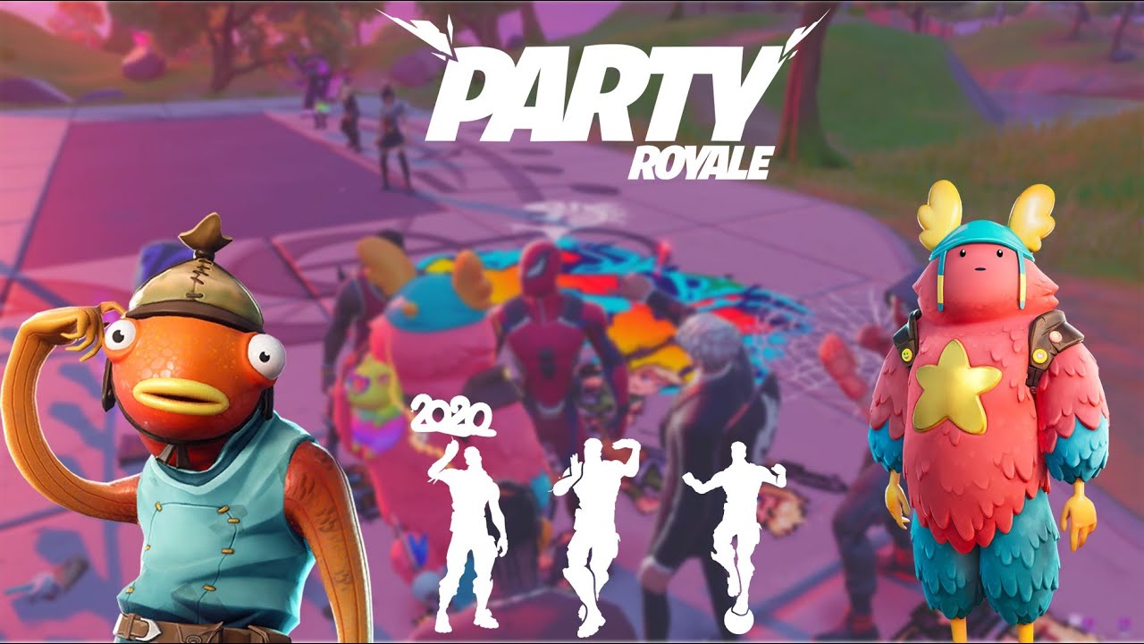 Nobody expected these meme skins to have all their emotes in Party ...