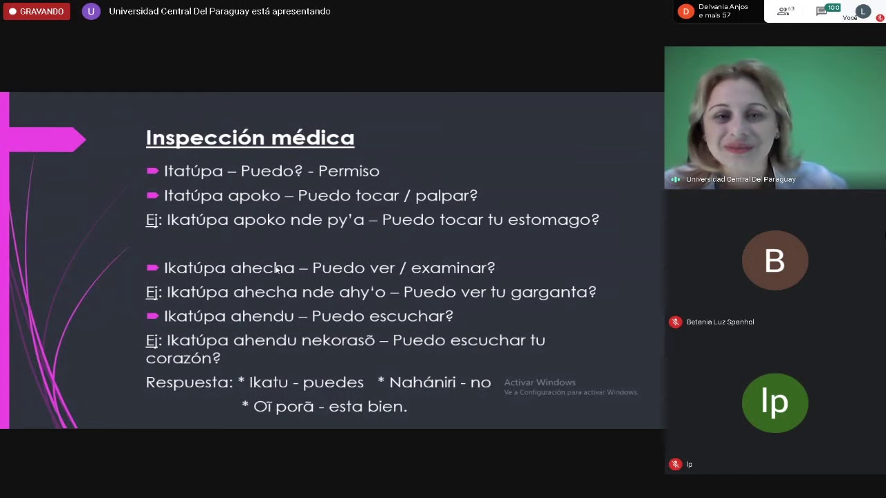 Aula De Guarani (Dialago doctor e paciente ) - 26/05/20 - YouTube