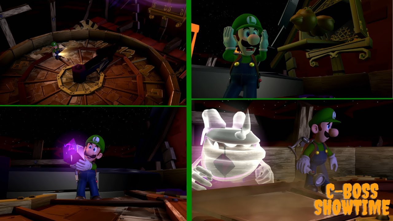Luigi's Mansion 2 HD: C-Boss Showtime - YouTube