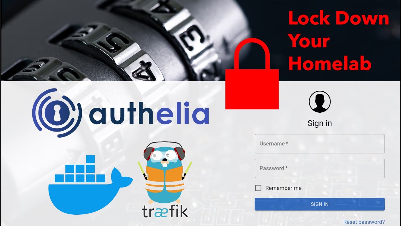 Set Up Authelia 2FA for Your Docker Services - Complete Guide - YouTube