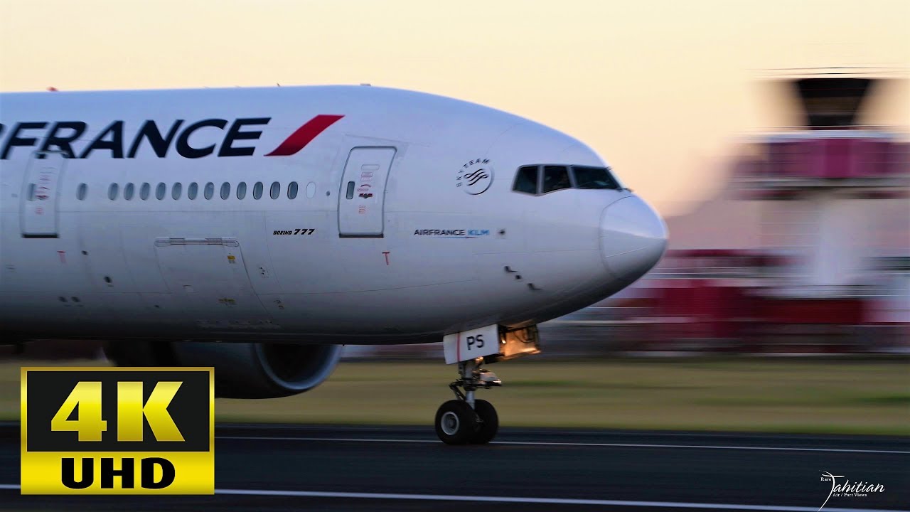 Flight Air France 76/77 was operated by Rare visitor B 777 reg F-GSPS ...