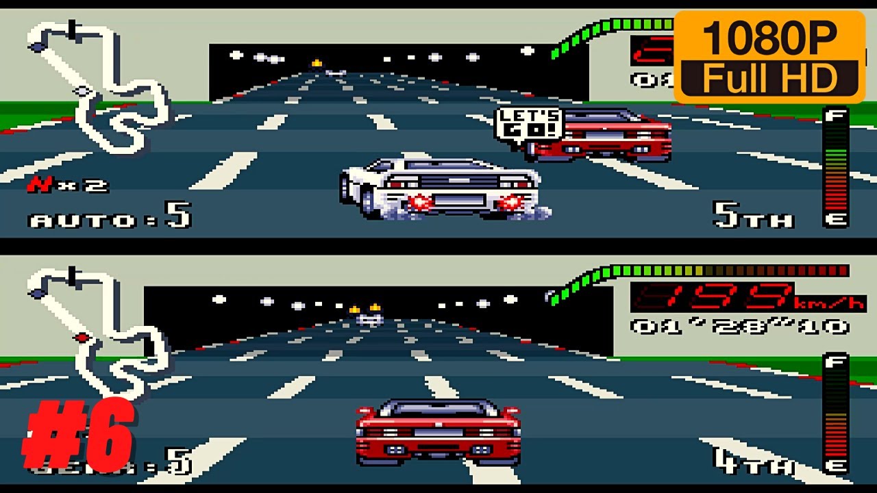 Top Gear (SNES) Gameplay Walkthrough (FHD 60FPS) France | Country #6 ...