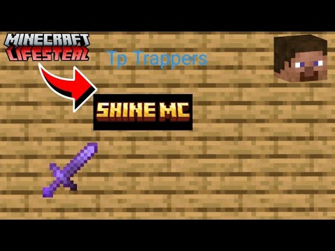 Today I am going to join Shinemc |Killing tp Trappers #minecraft #pvp # ...