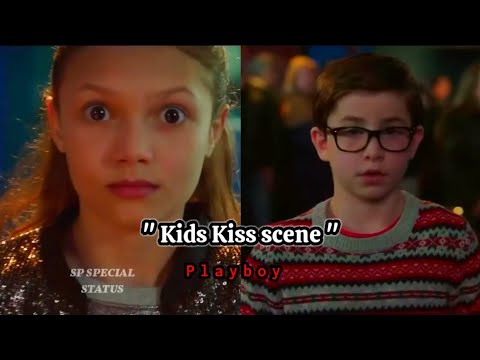 Kids Kiss 💋 scene English BGM Music 🎶 status 💗 Romantic love scene kiss me girls friendships status