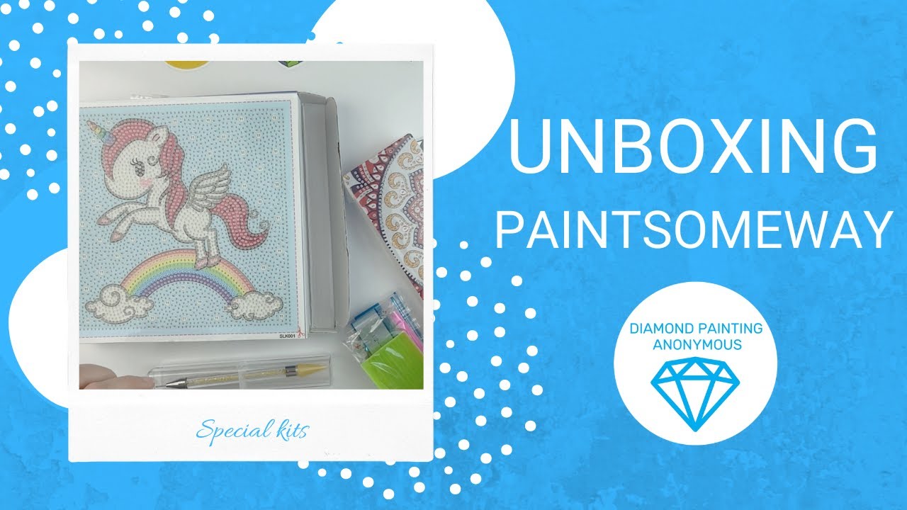 Diamond Painting - Unboxing | Paintsomeway - with Finishes! - YouTube