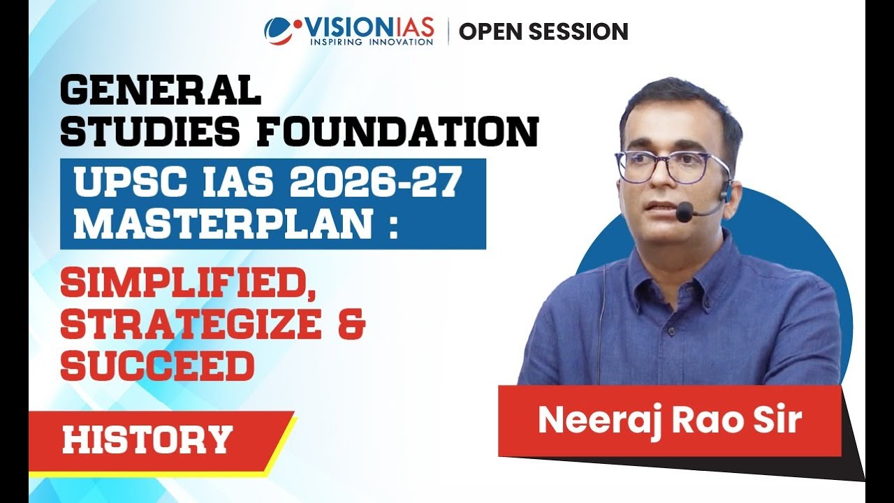 GS Foundation I UPSC IAS 2026-27 Masterplan: Simplified, Strategize ...