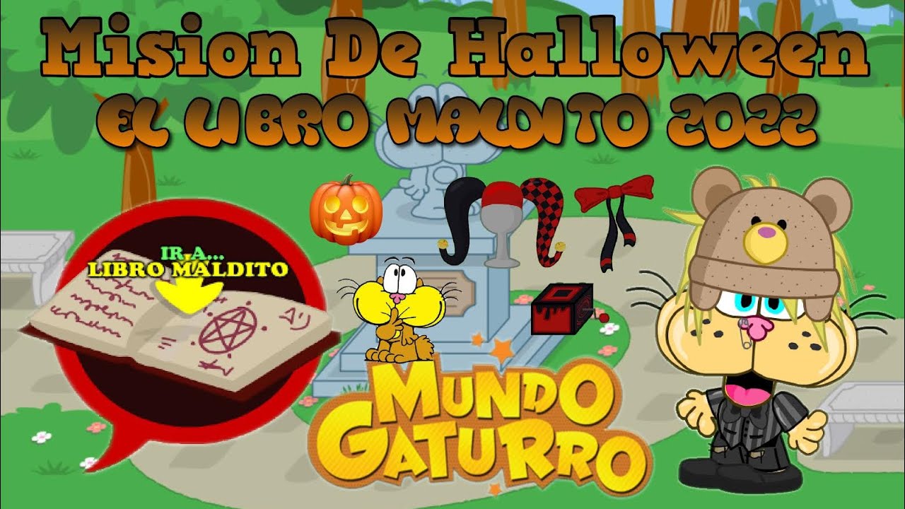 COMO HACER la MISIÓN de HALLOWEEN 🎃 en Mundo Gaturro 2022 - 2023 - YouTube
