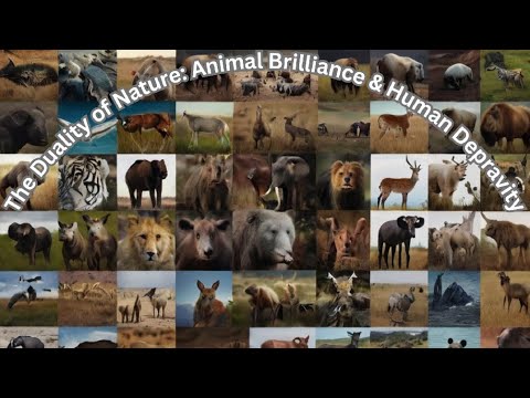 The Duality of Nature - Animal Brilliance & Human Depravity - YouTube