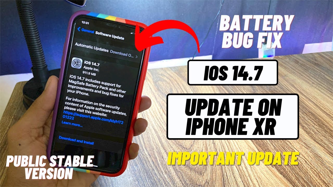 iOS 14.7 Update On iPhone XR | iOS 14.7 New Features | iOS 14.7 ...