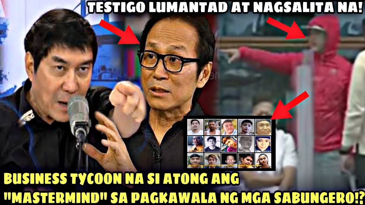 Bistado na!Business Tycoon na si Atong Ang "Mastermind" sa nawawalang ...