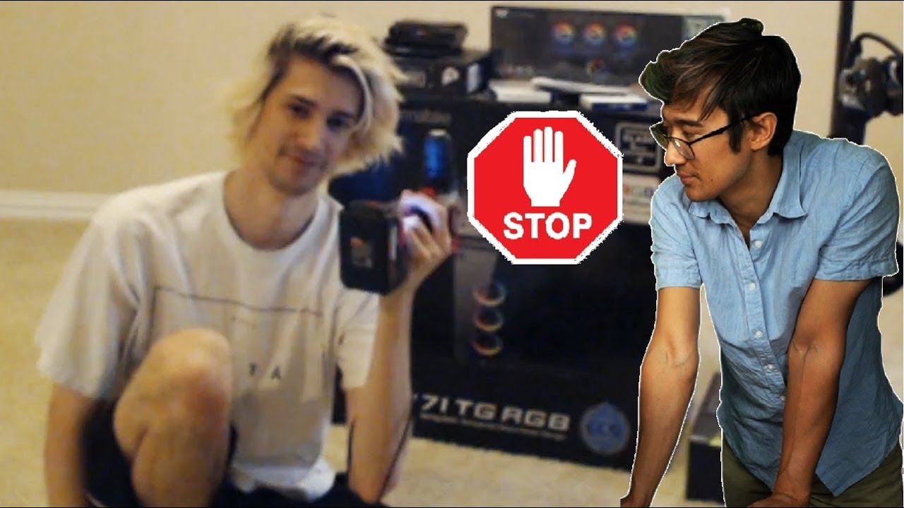 Tech streamer watches xQC build a PC - YouTube