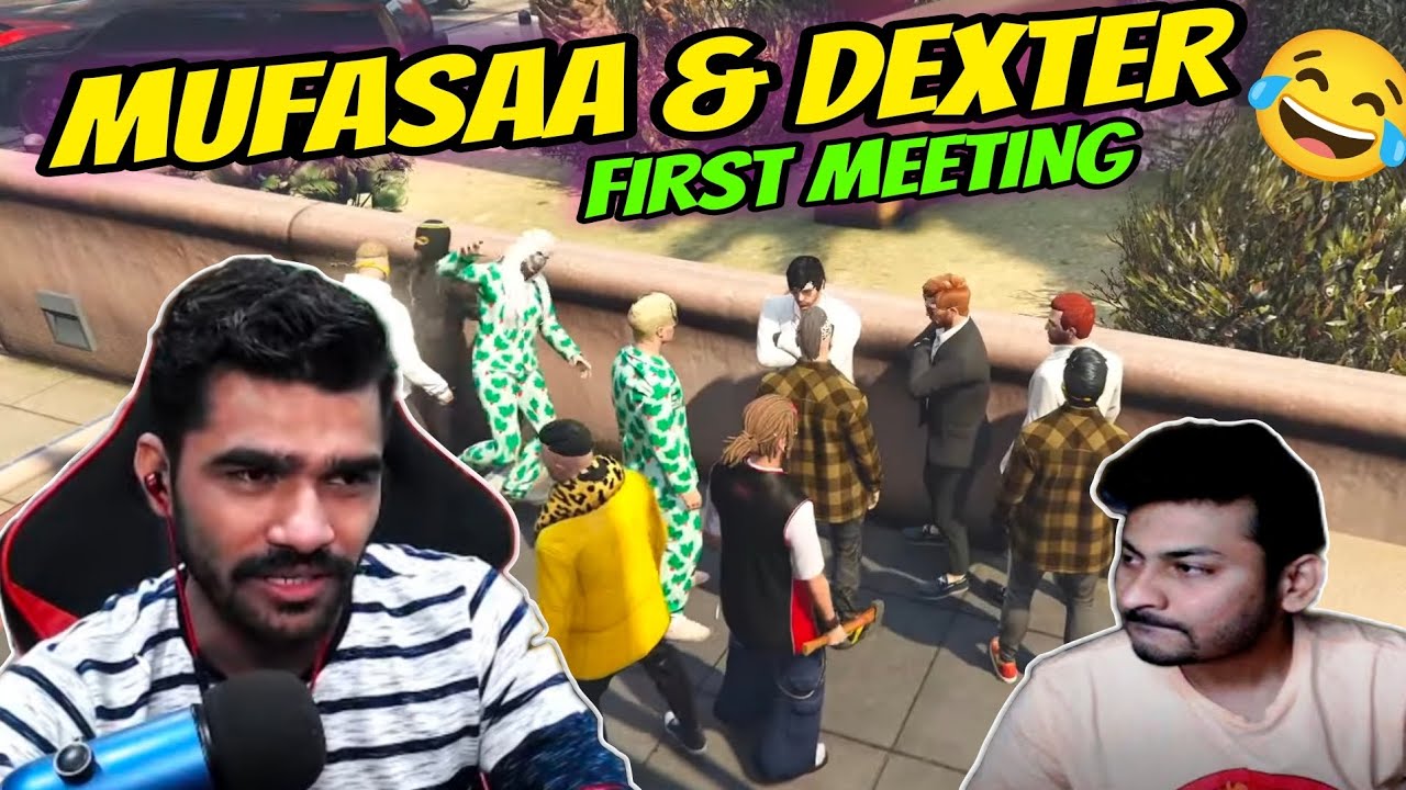 shreeman legend | GTA V | mufasaa & Dexter first meeting | #shreemanlegendlive #dynamogaming ...