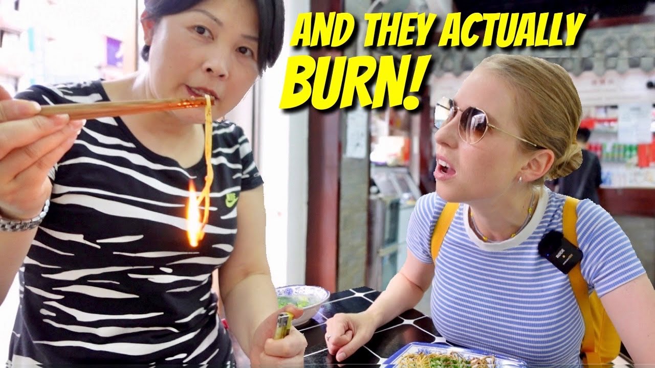 I went to the home of BURNING NOODLES!!! - YouTube