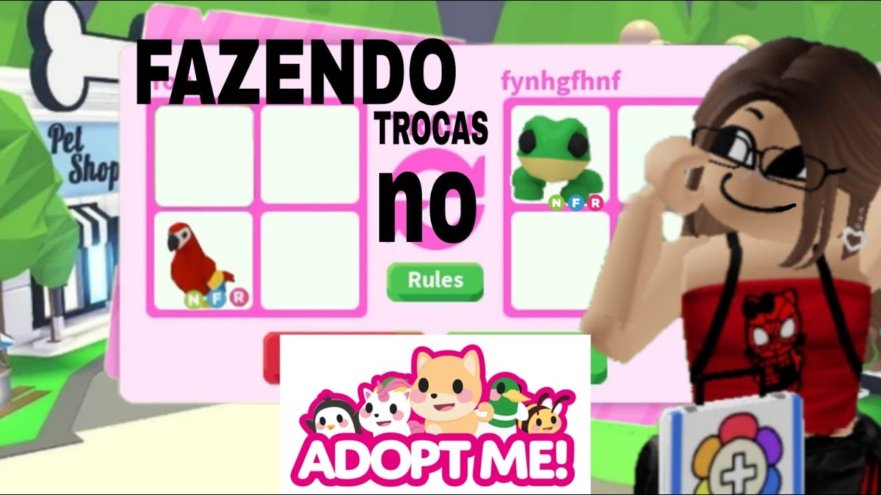 Minha Jornada de Evolução no Adopt Me: Trocas e Novidades! - YouTube