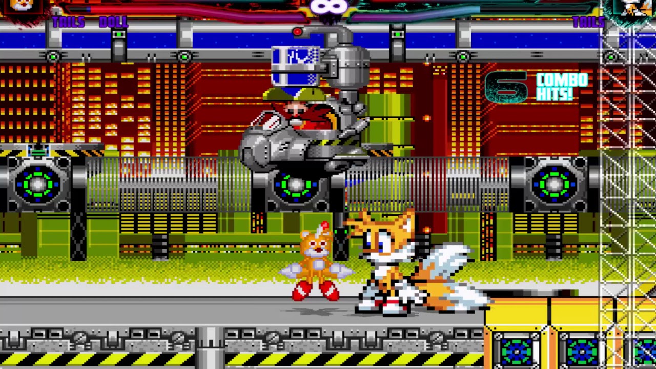 Mugen Request Tails Doll vs Tails - YouTube
