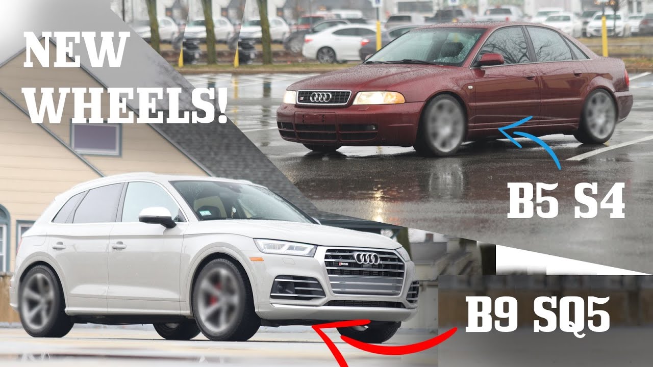 New Wheels for my B5 S4 AND B9 SQ5! Complete Transformation! - YouTube
