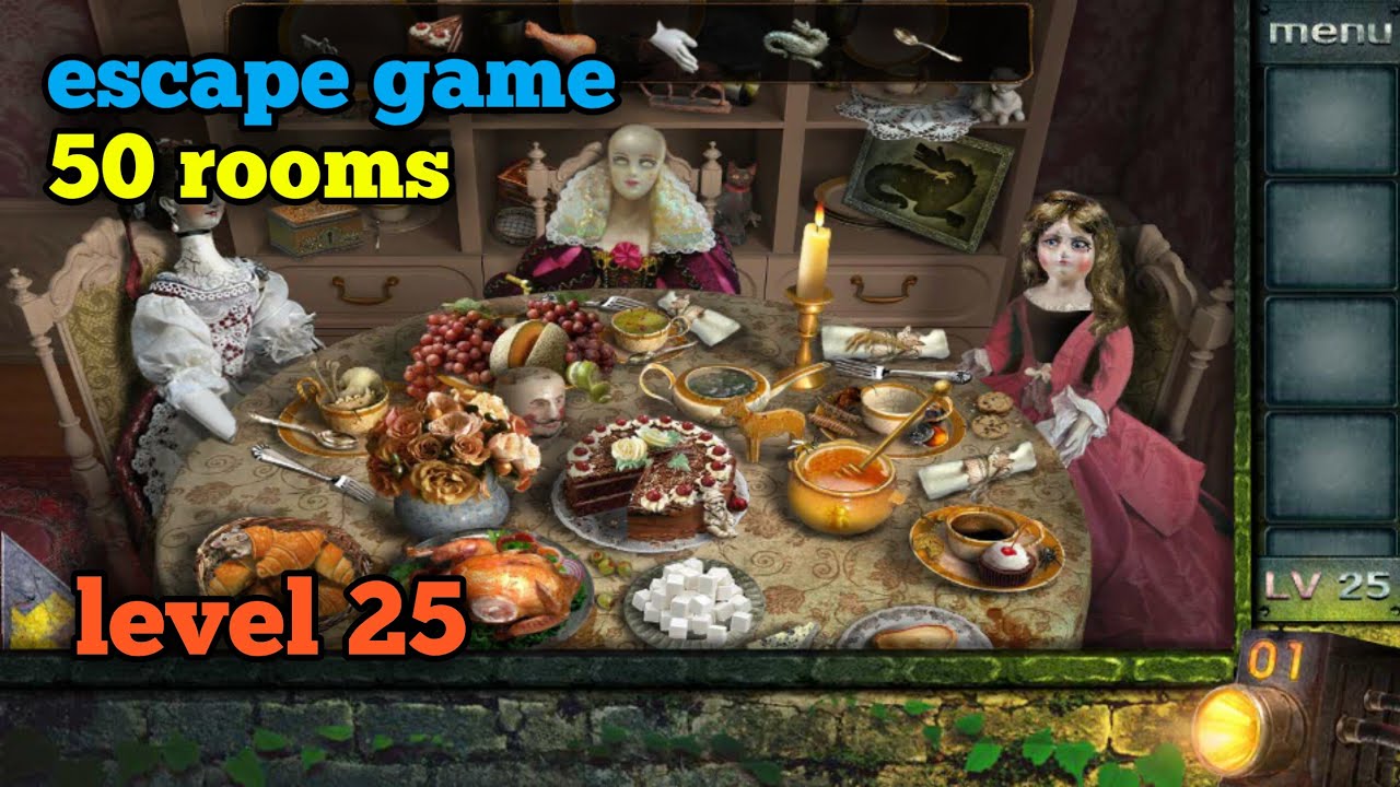Escape Game 50 rooms 2: level 25 - YouTube