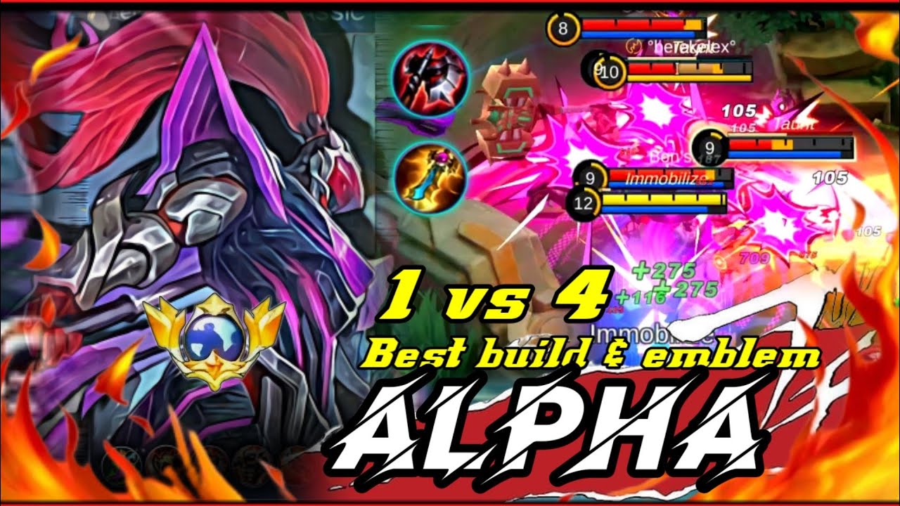 Alpha is not good, try using this build emblem - Best Build Alpha 2023 ...