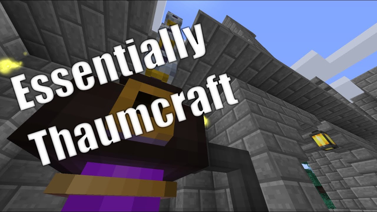 Essentially Thaumcraft 6 - Cleaning up Flux - Ep6 - YouTube
