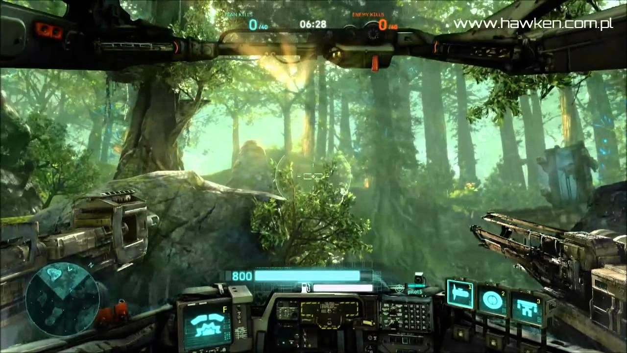 Hawken - nowy mech to predator? - YouTube