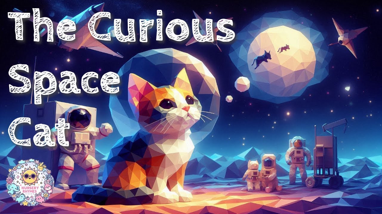 The Curious Space Cat Song + MORE nursery rhymes & Kids Songs - YouTube