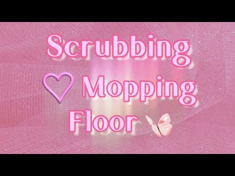 Scrubbing/ Mopping, Floor ~Asmr 《TikTok》•Compilation• (12) - YouTube