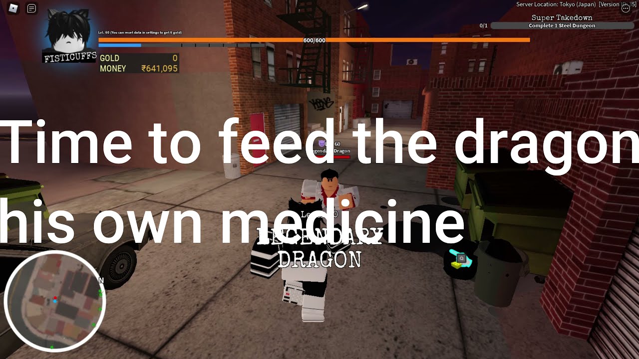 (Right 2 fight) (Outdated) Roblox kiryu gets tiger drop abused - YouTube