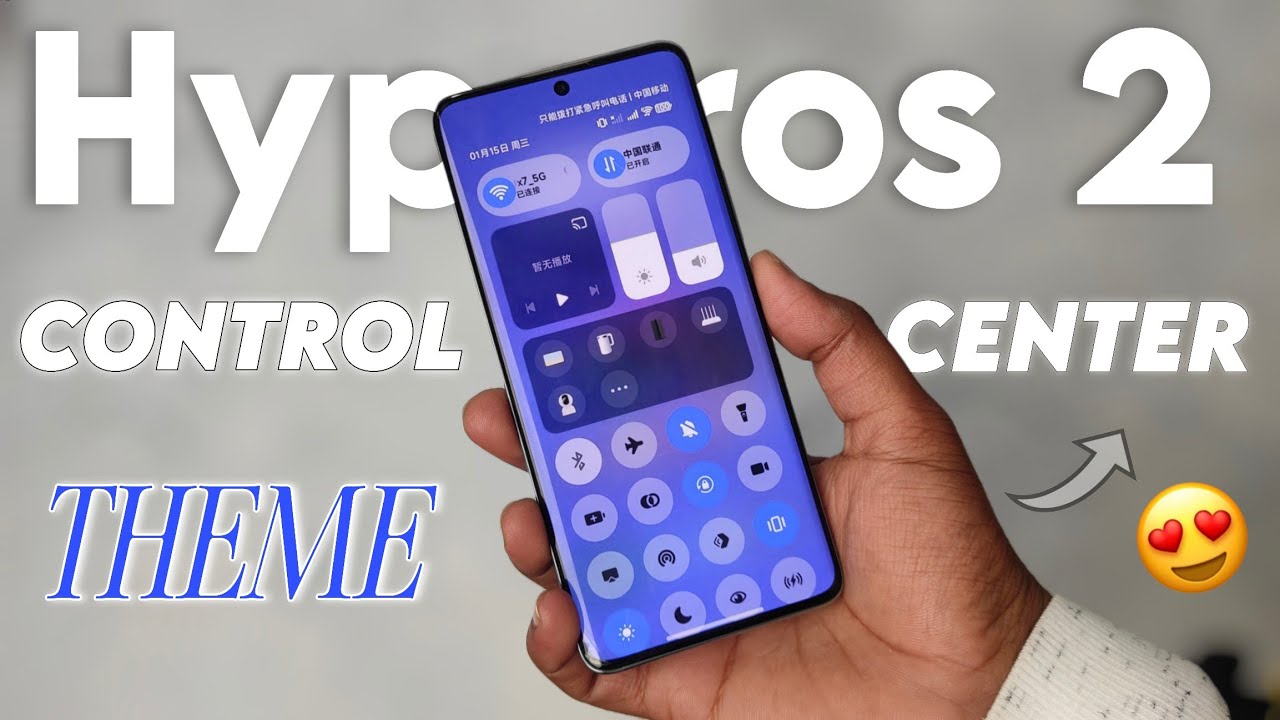 Xiaomi HyperOS 2 New Control Center Look Applied Now 😁 Hyperos 2 ...
