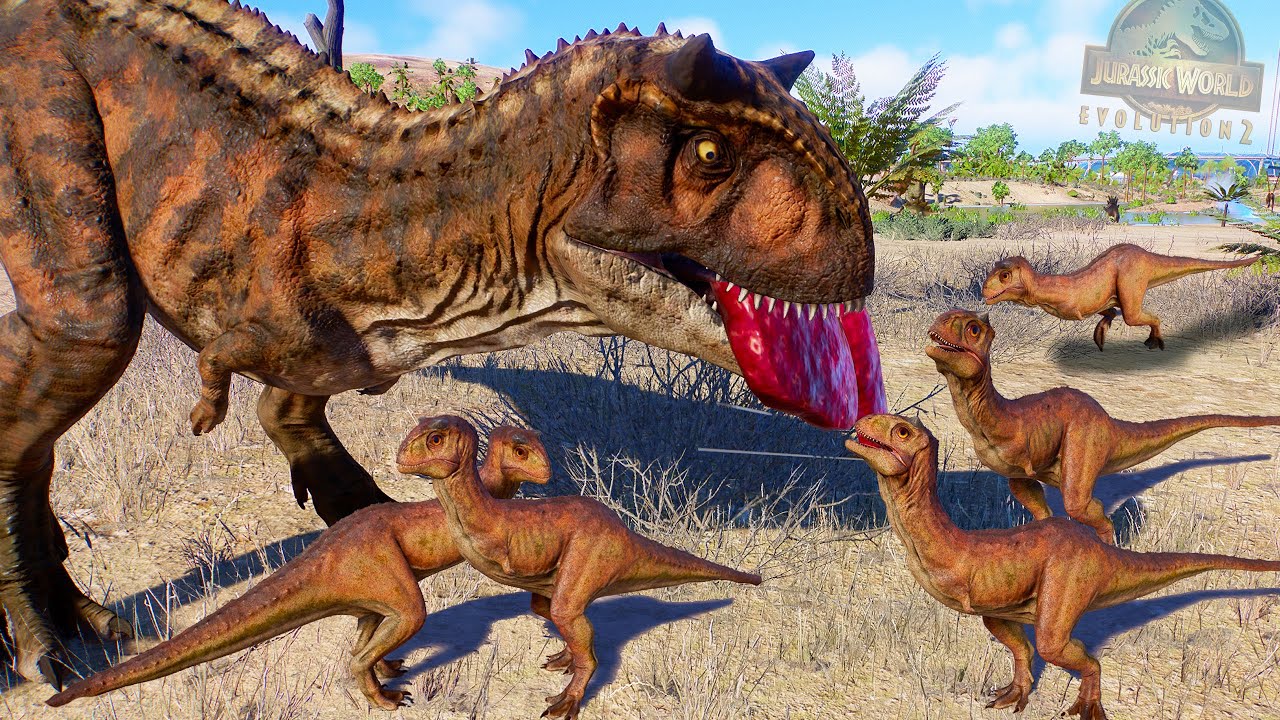 LA FAMILIA DE TORO!! BEBES CARNOTAURUS! Toro carno Campamento Cretácico ...