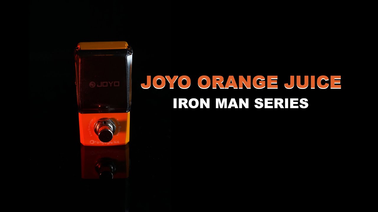 PEDAL JOYO ORANGE JUICE AMP SIMULATION - IRON MAN SERIES - YouTube