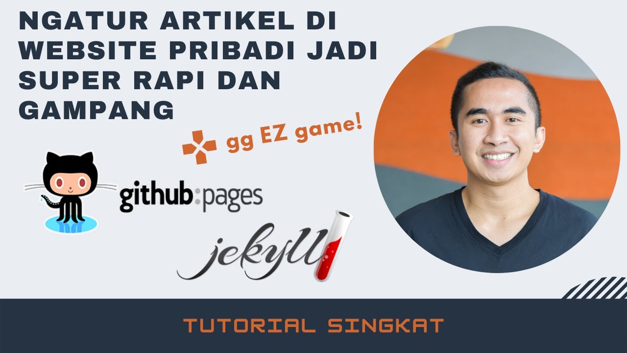 Cara Gampang Menambah Artikel Di Website Pribadi Dengan Github Page Dan Jekyll - YouTube
