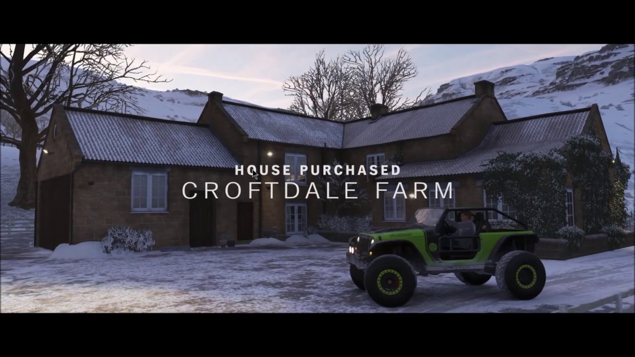 Forza Horizon 4, #64, Big Jump To Croftdale Farm House, 1080p, 60fps ...