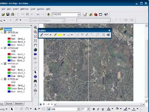Using a Pen and Tablet PC to Digitize in ArcGIS - YouTube