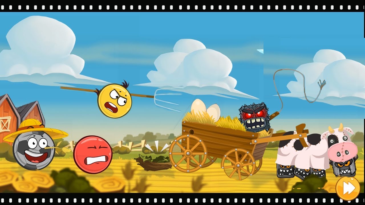 Red Ball 4 in Angry Ball Boss Farm Gameplay Walkthrough #3 - YouTube