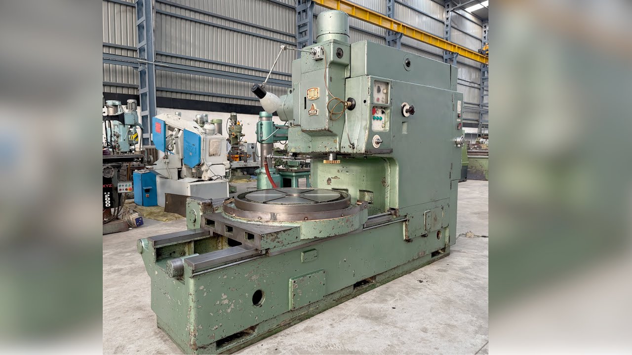 Heavy Duty Gear Shaper Machine - WMW Germany - Max. Gear Diameter 1250 ...