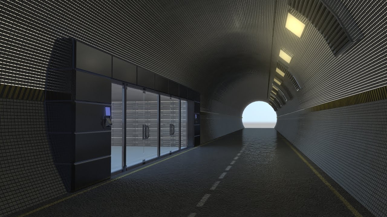 Maya Modeling Tutorial- Tunnel Road part-1 - YouTube
