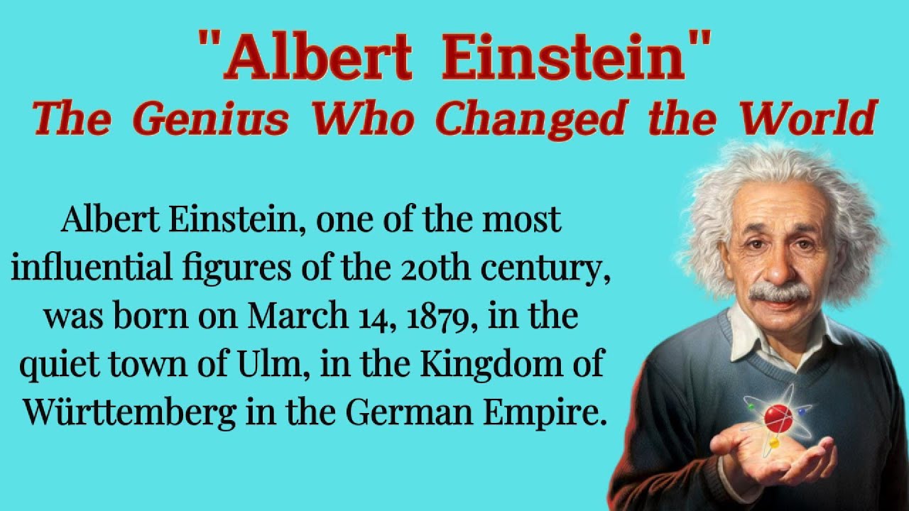 Albert Einstein: The Genius Who Changed the World || English Story ...