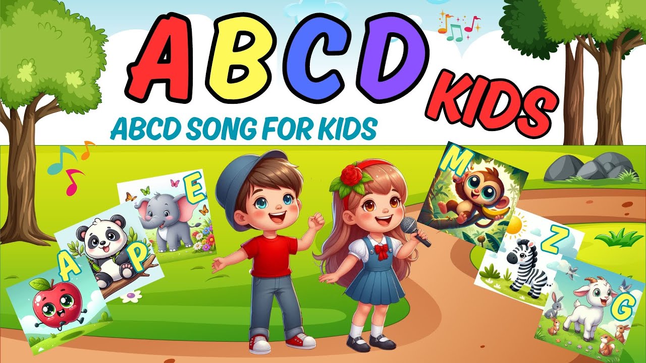 ABC Song for Kids | Learn English Alphabet | Fun ABCD Songs with ...