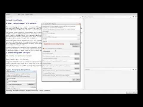 Translating with OmegaT The Basics (sous titre francais)