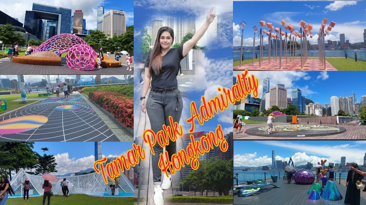 Walking Tour Tamar Park & Promenade Admiralty HONGKONG - YouTube