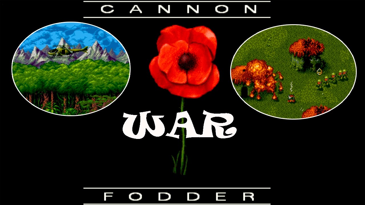 The Most VIOLENT Game From 30 Years Ago - Cannon Fodder - YouTube